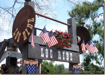 Welcome to Bear-ytales!: Timber Mountain Log Ride